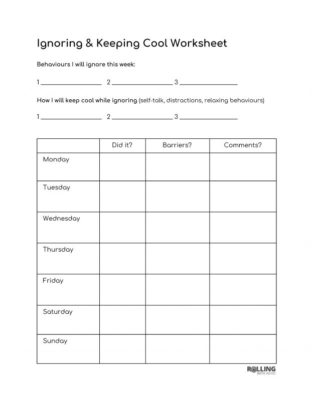 Module 4: Using Ignoring Effectively - Healthy Minds Learning